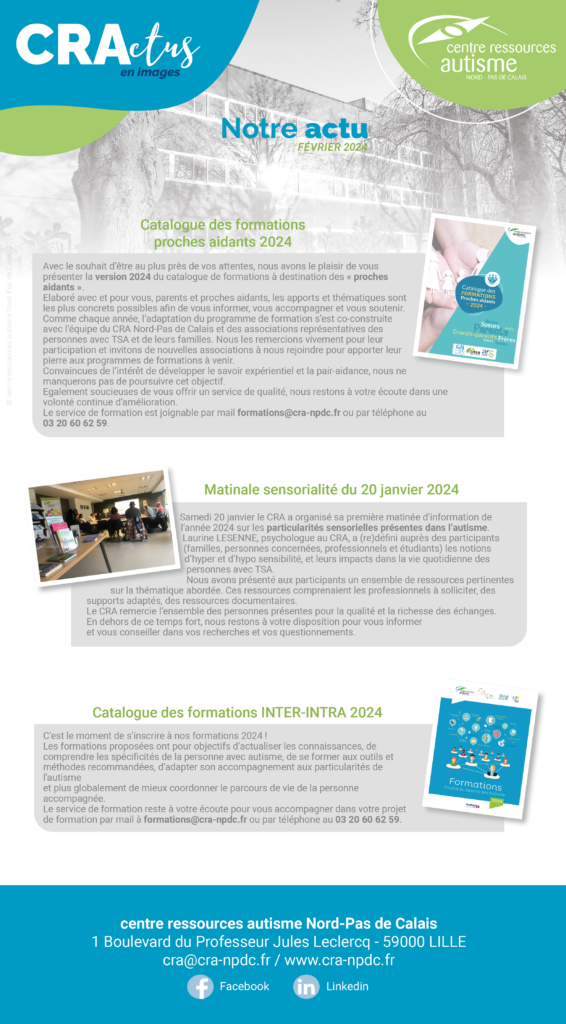 CRACTUS Archives - Centre Ressources Autisme Nord-Pas de Calais | CRA Nord-Pas de Calais